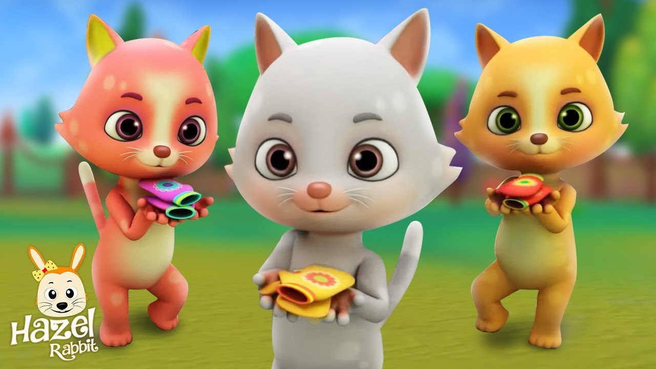 Nursery Rhymes & Kids Songs: Three Little Kittens + More by Hazel ...