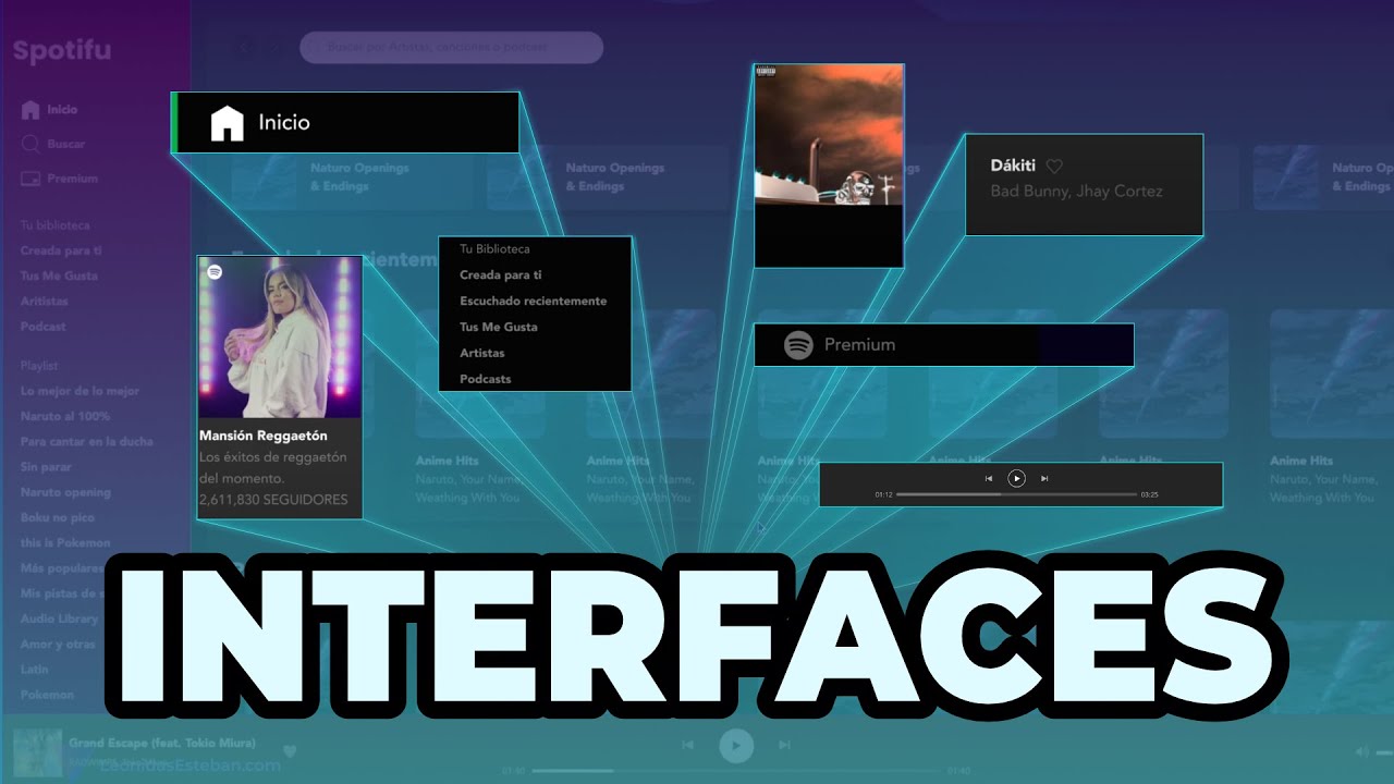 ¿Cuál es la estructura de una interfaz? - YouTube