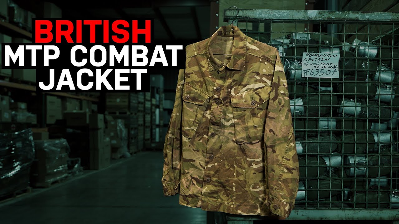 British MTP Combat Jacket - YouTube
