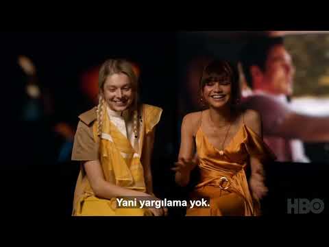 Zendaya & Hunter Schafer Rue & Jules Hakkında Konuşuyor - Türkçe Altyazılı