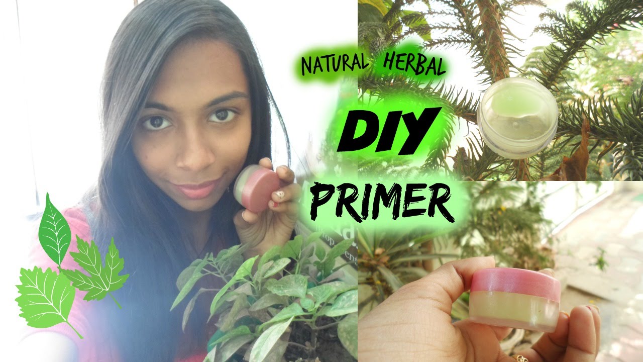 DIY Primer!! 100% natural and chemical free -Easy DIY makeup - YouTube