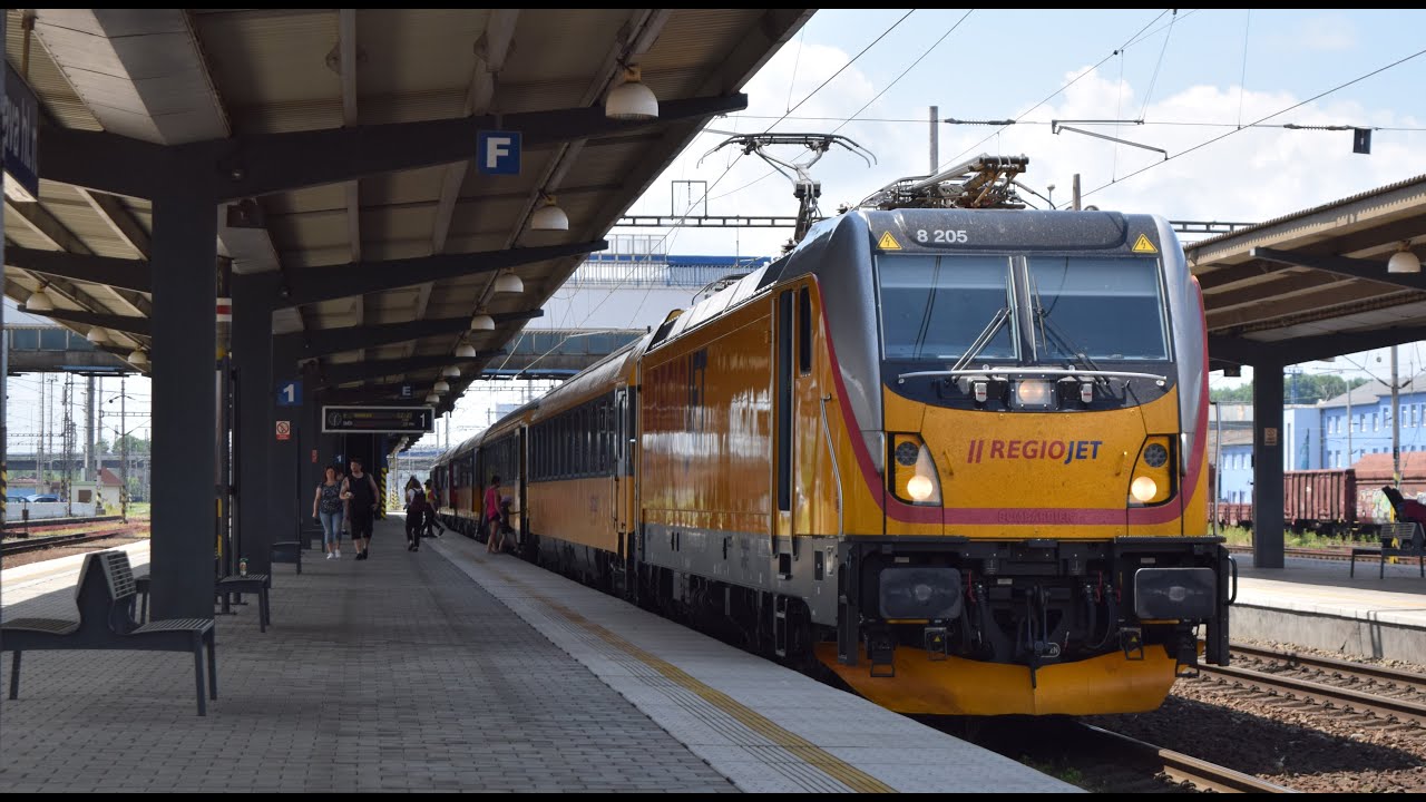 [REGIOJET] TRAXX 388-201 R 1111 (Brno-Královo Pole - Bohumin) Ostrava ...