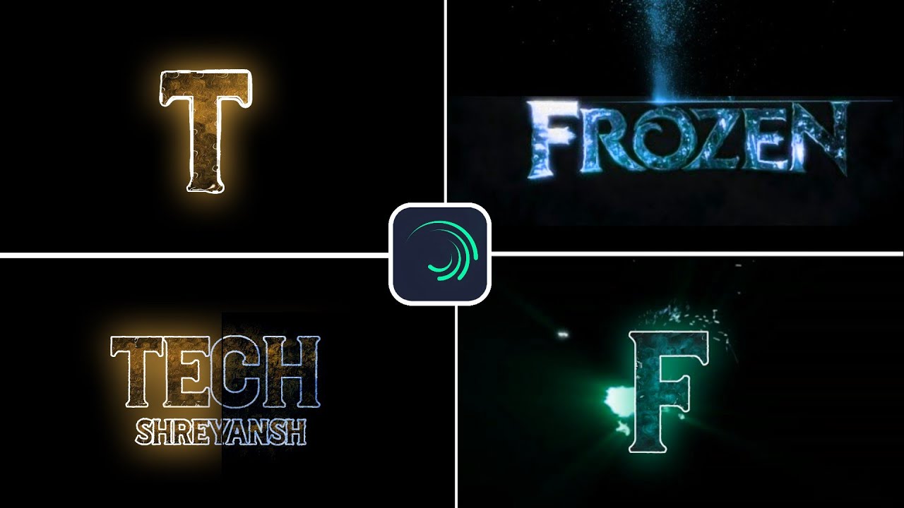 Cinematic title intro video editing in Alight Motion preset intro video ...