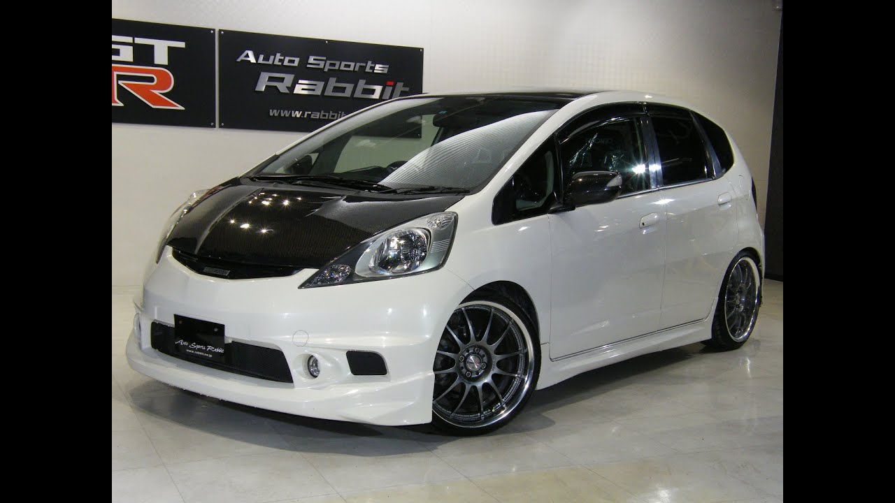 オートスポーツラビット フィット GE8 RS NOBLESSE マフラー - YouTube