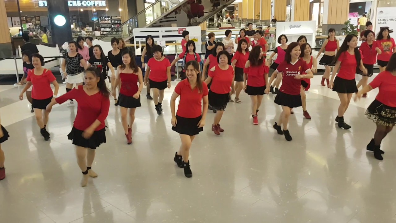 Kickick Line Dance - Cake by the Ocean - YouTube