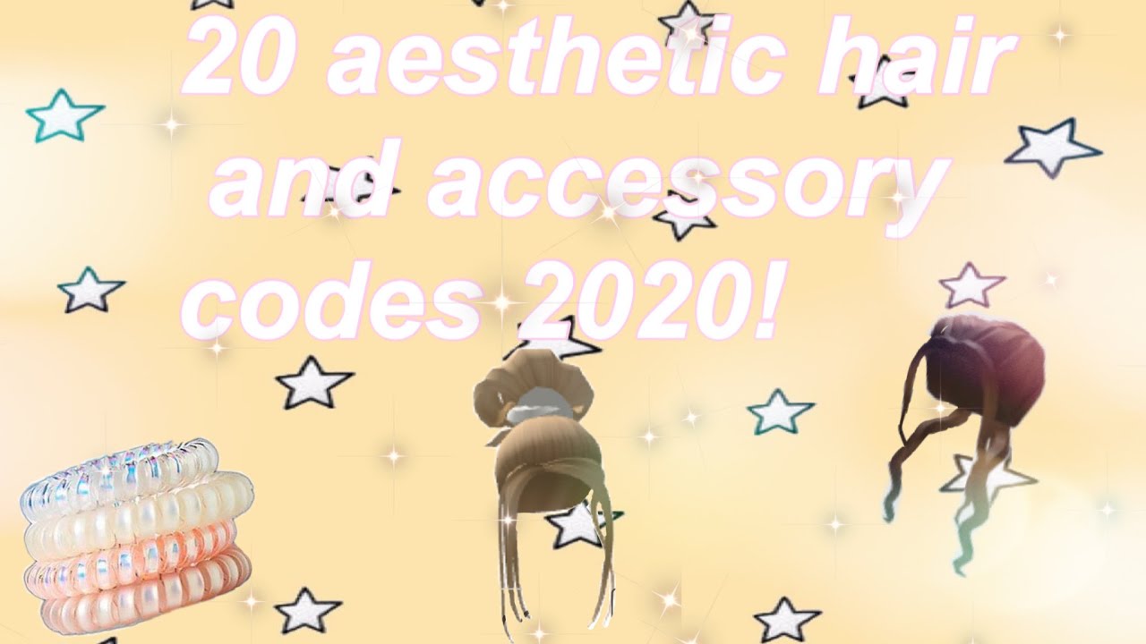 ☆Roblox aesthetic hair and accessory codes☆ - YouTube