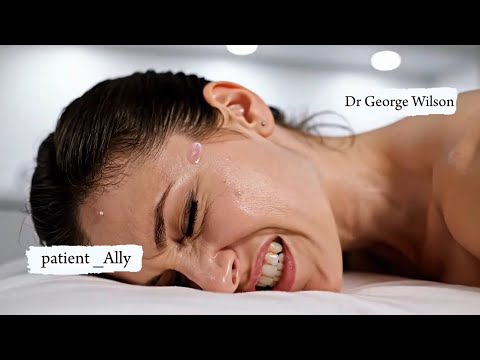 Relaxing ASMR Hip and Thigh Massage with Oil | Massage Gun Therapy | Dr George Wilson 