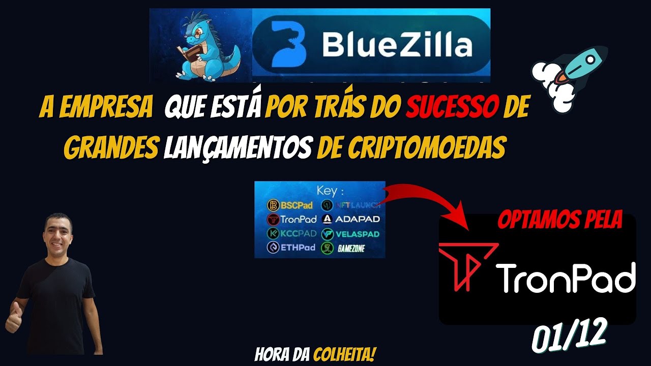 Bluezilla - Conheça a empresa por Trás do sucesso BSCPAD/TRONPAD - YouTube