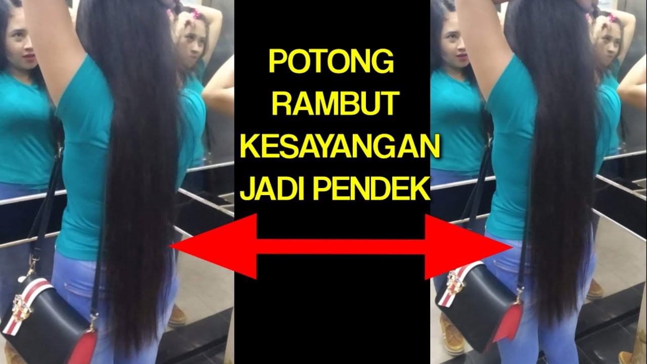 Potong Rambut Panjang Di Salon - YouTube