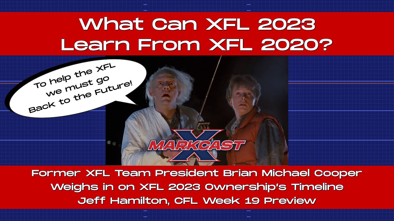 What Can XFL 2023 Learn From XFL 2020? Former 2020 Team President Brian ...