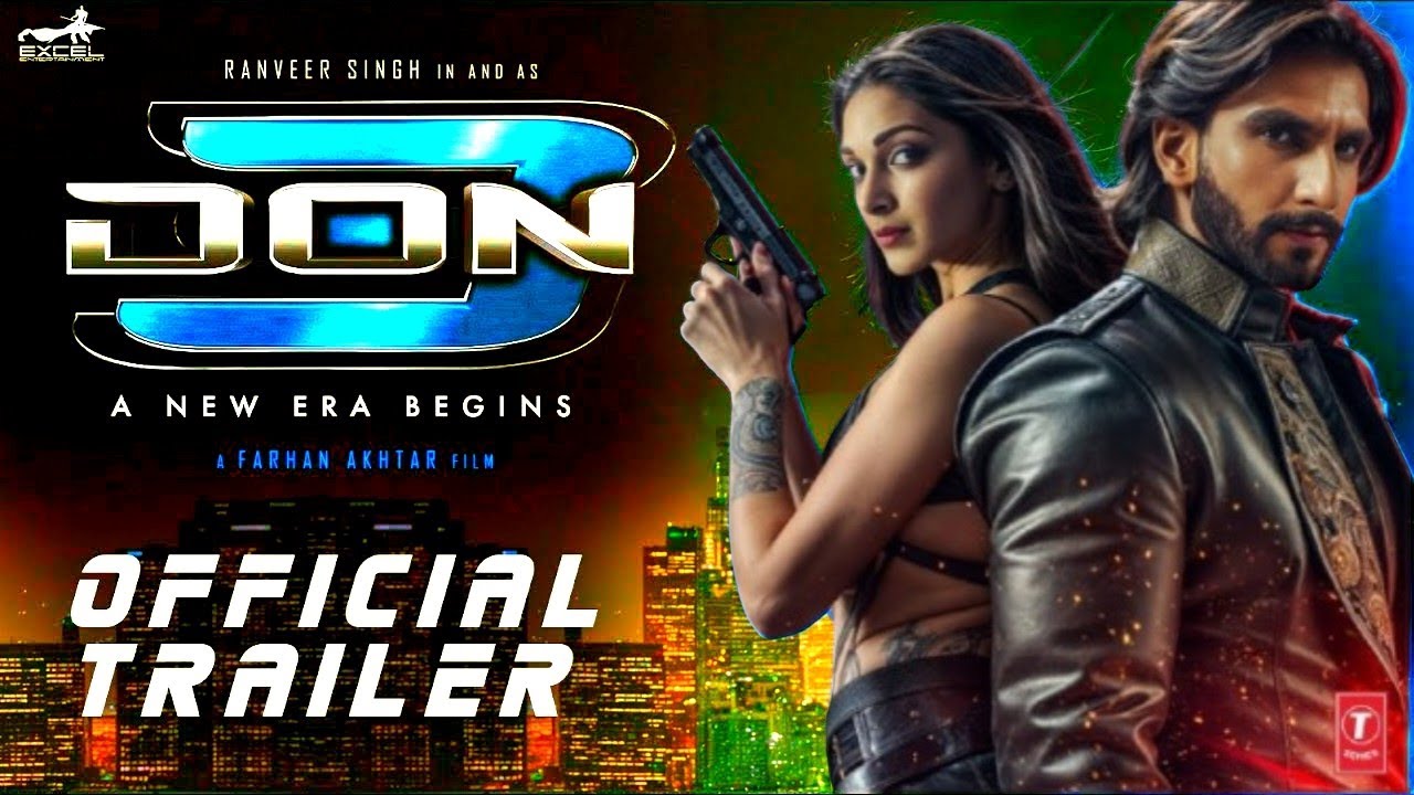 DON 3 - Trailer | Shahrukh Khan | Ranveer Singh | Kiara Advani | Don 3 ...