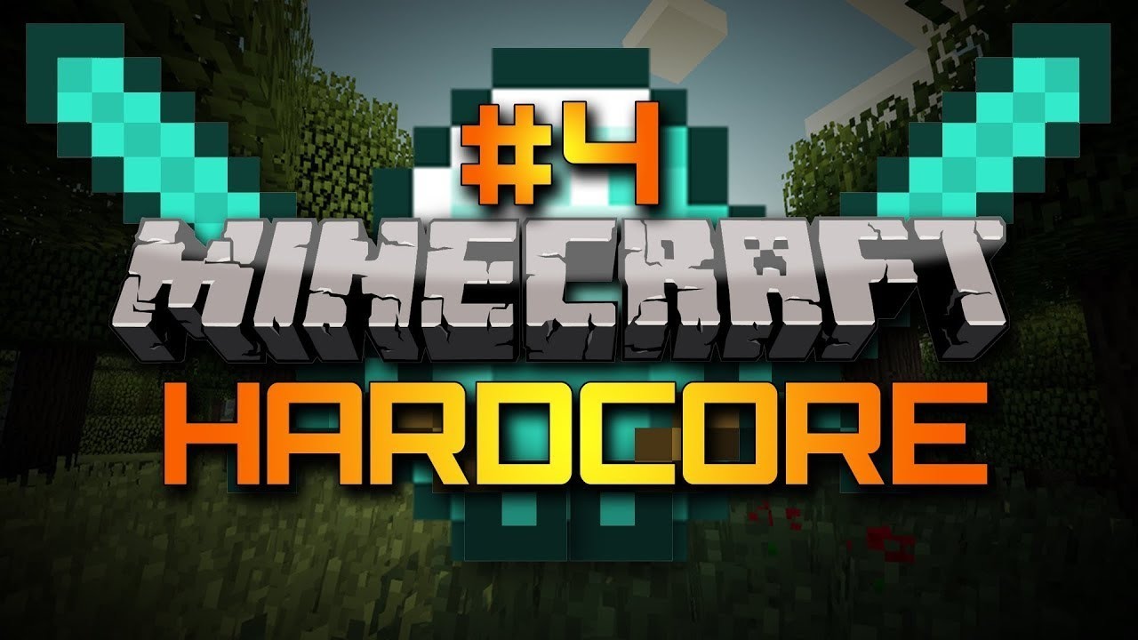 Minecraft Hardcore series part 4 BUILDING A WALL - YouTube