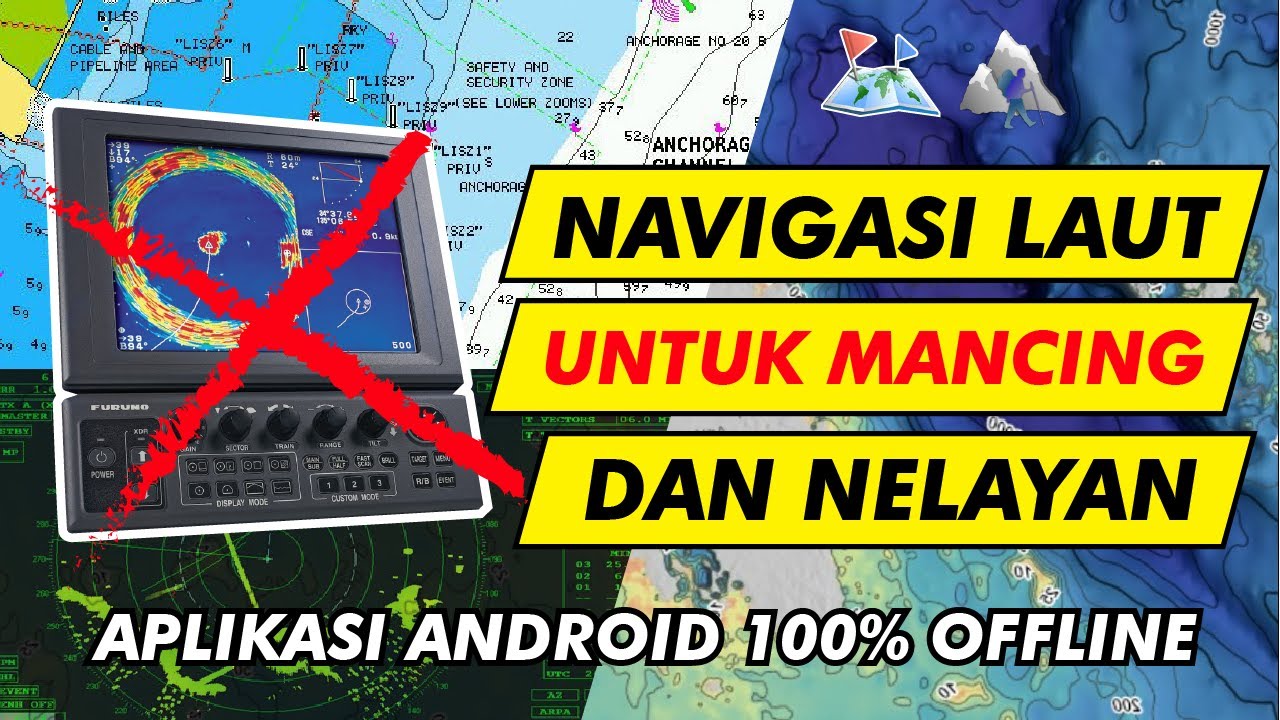 Navigasi Laut untuk Pemancing & Nelayan 100% OFFLINE - Alpine Quest ...