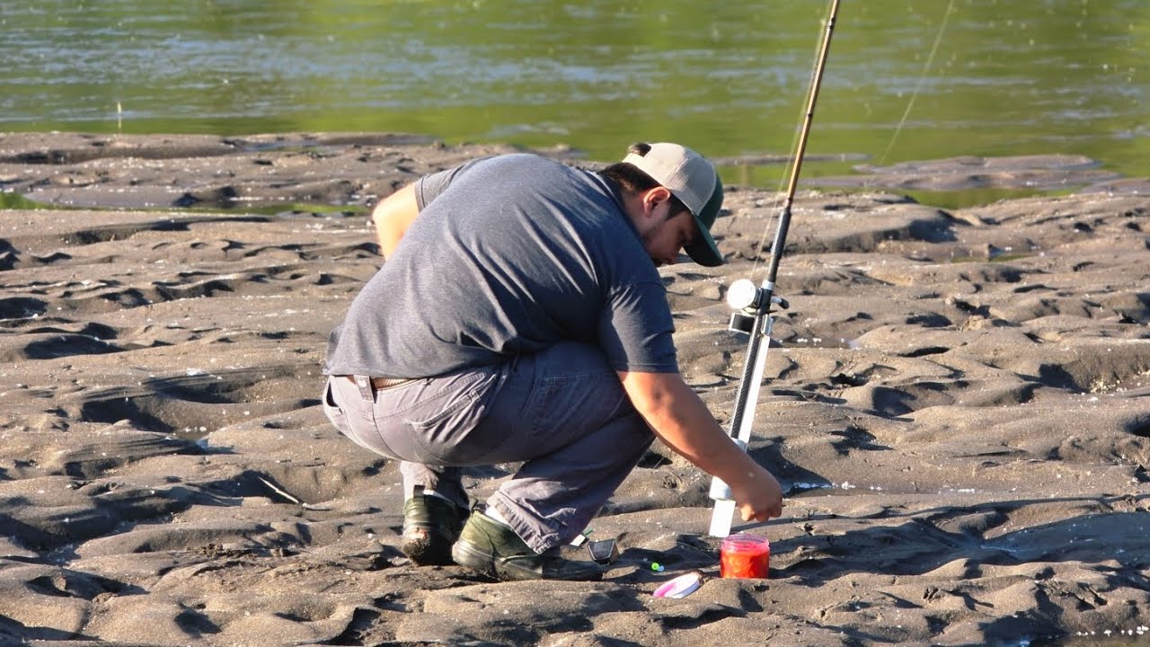 Great outdoors! Plunking catch & release - YouTube