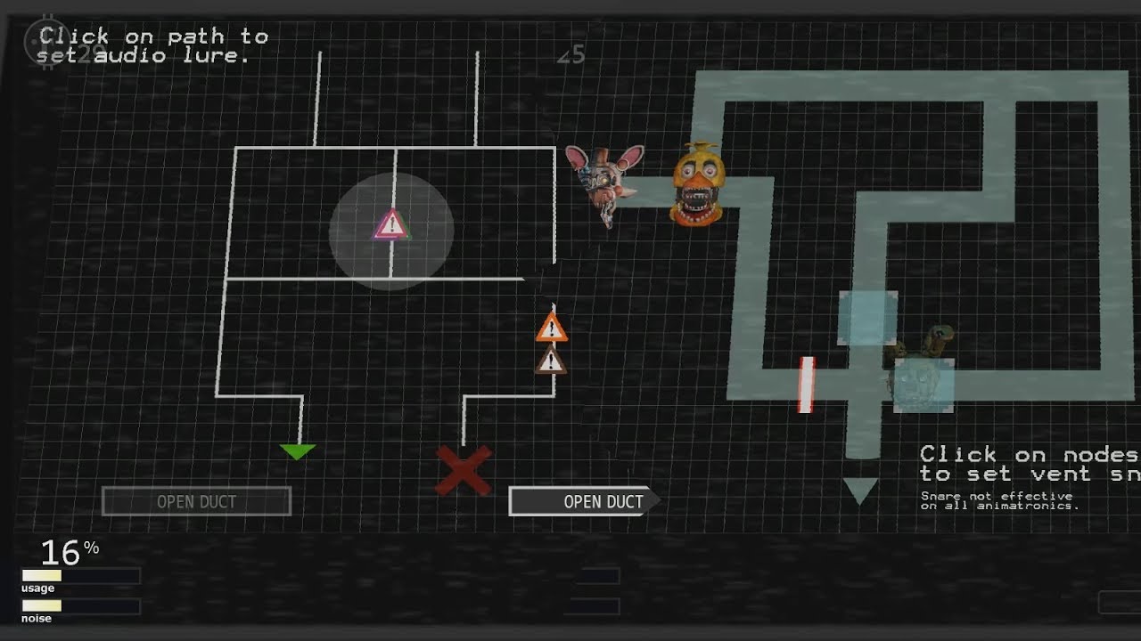 Ultimate Custom Night Fnaf 7 Ventilation And Duct Challenge Youtube