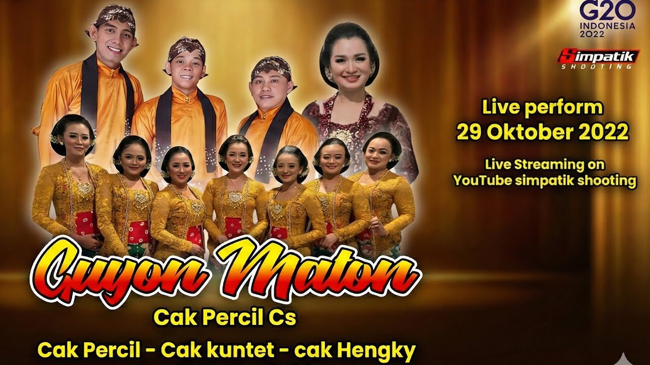 🔴 LIVE STREAMING GUYON MATON CAK PERCIL CS || DALAM RANGKA NGLUARI ...