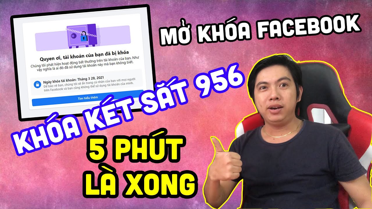 Hướng dẫn MỞ KHÓA Facebook dạng Checkpoint KÉT SẮT link 956 trong 5 ...