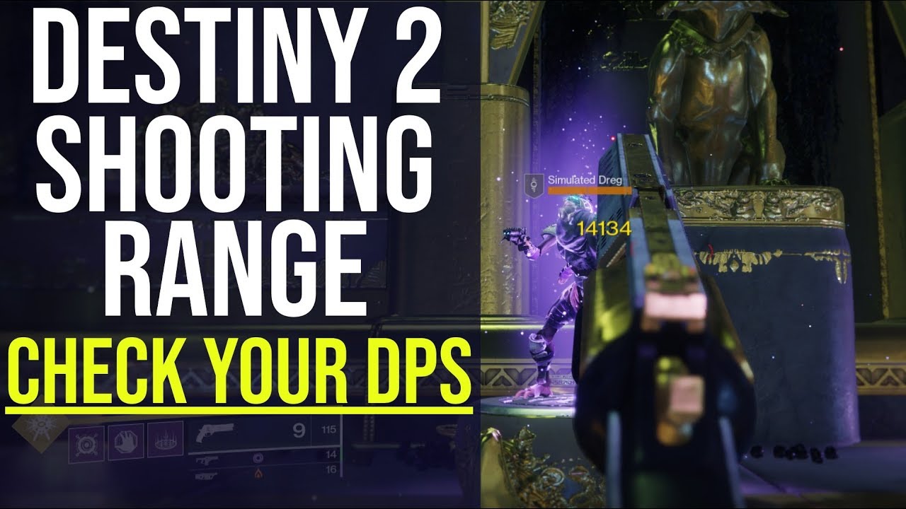 Destiny 2's New Shooting Range: Tribute Hall DPS Check! - YouTube