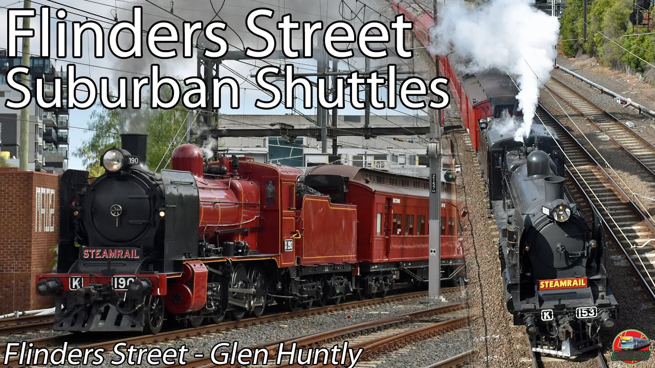 Steam Shuttles Along the Caulfield Through Line | Steamrail - Flinders ...