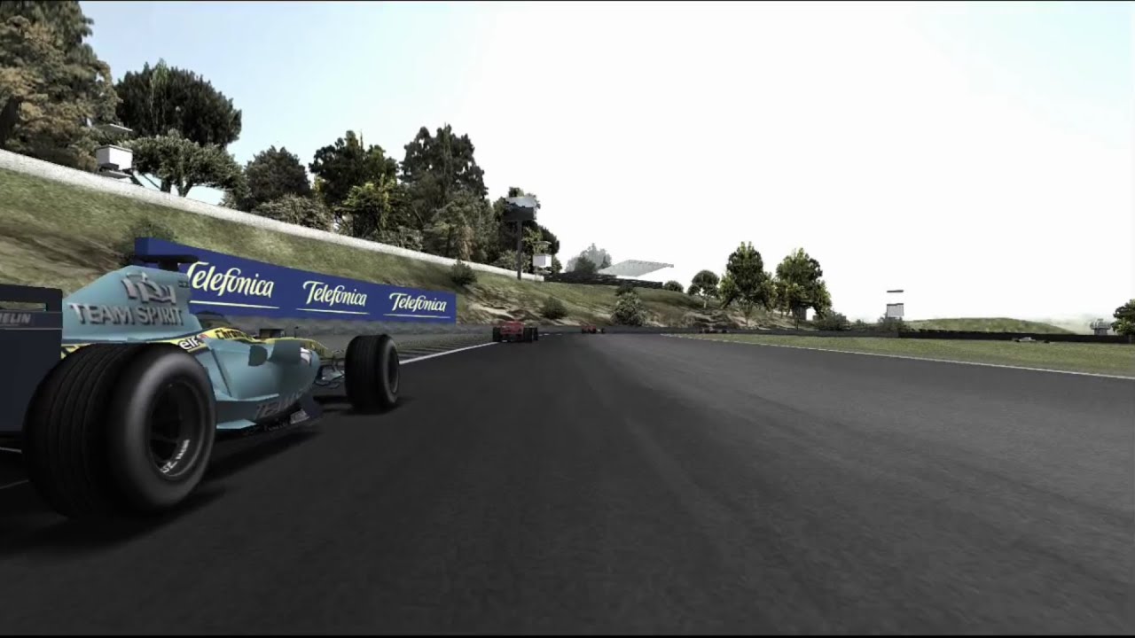 Formula One 06 - PS2 - Retroid Pocket 4 Pro - No HUD gameplay - YouTube