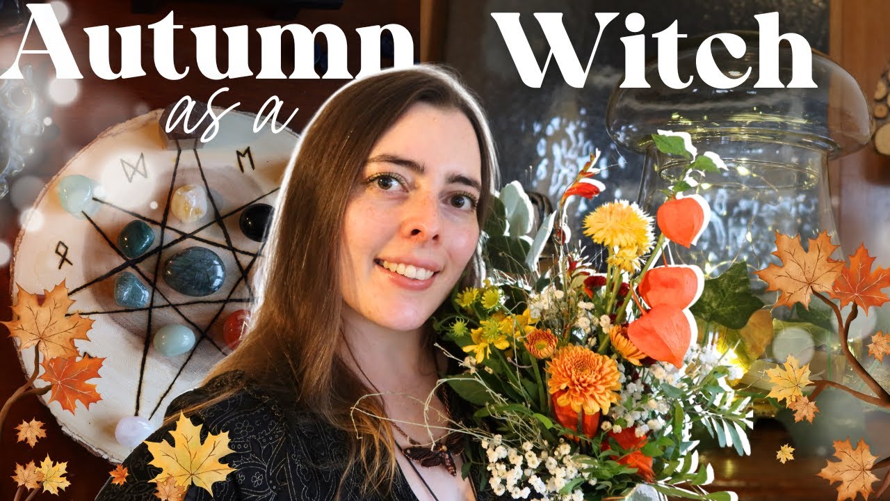 How I spend an autumn day as a witch || Witchy October 🍂 - YouTube
