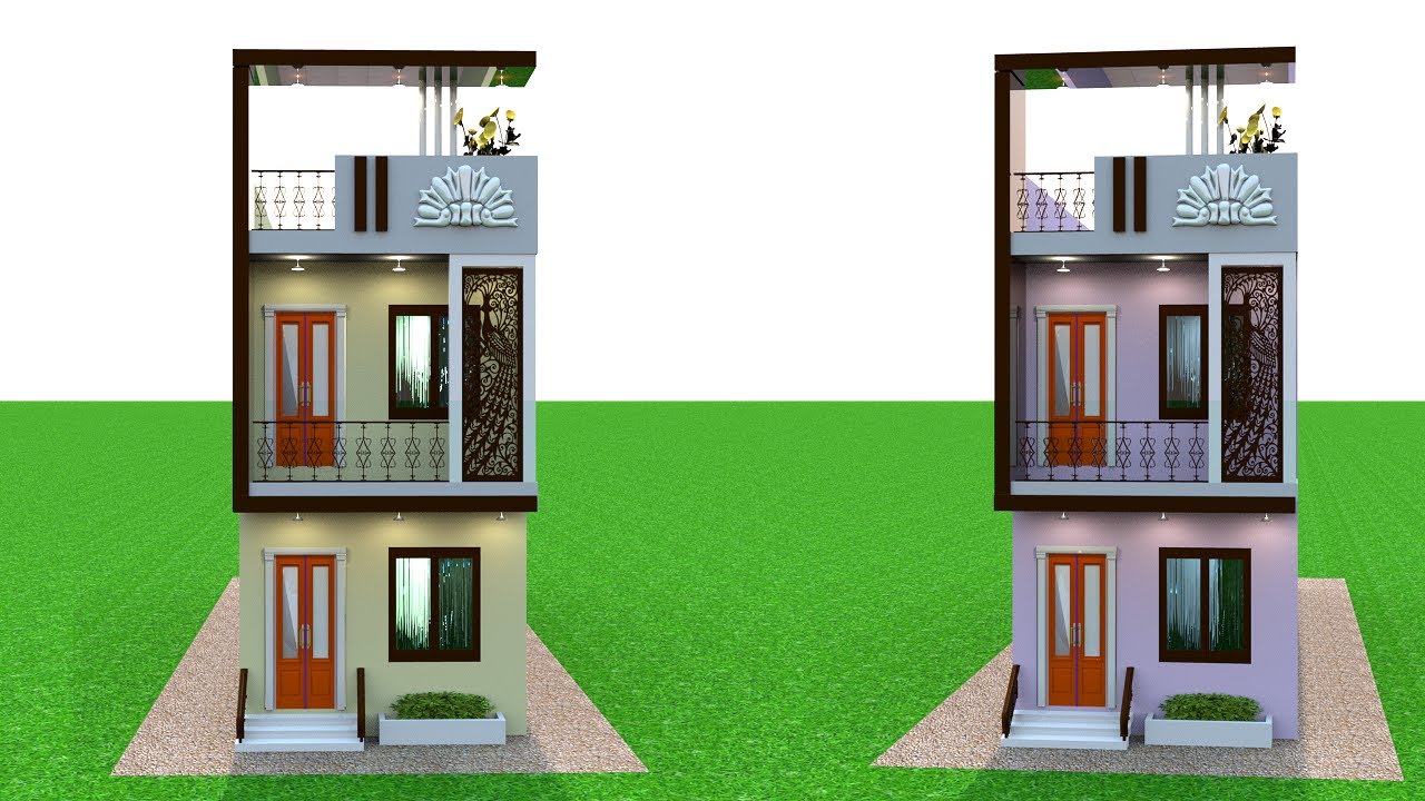 12 By 40 House Design , 12 by 40 New House Design with front elevation ...