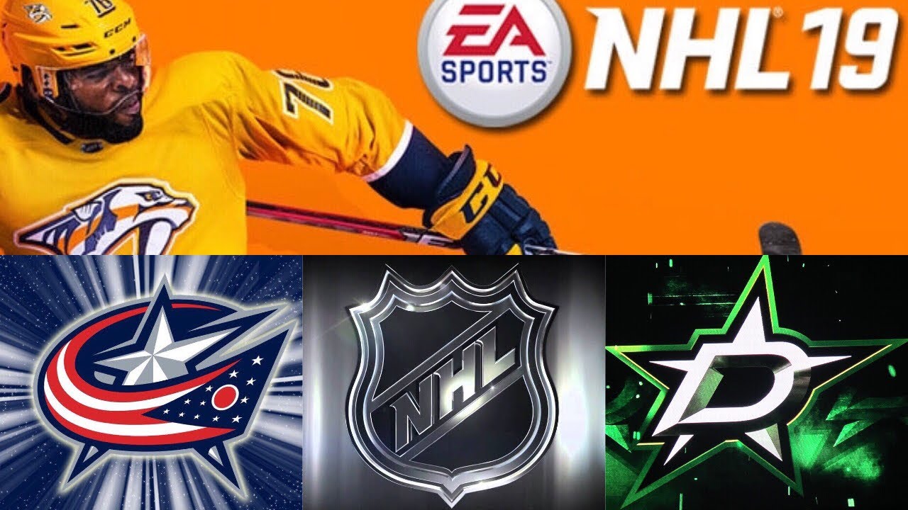 NHL 19 season mode: Columbus Blue jackets vs Dallas Stars (Xbox One HD ...