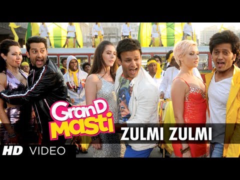 Zulmi Zulmi Grand Masti Full Song |  Riteish Deshmukh, Vivek Oberoi, Aftab Shivdasani