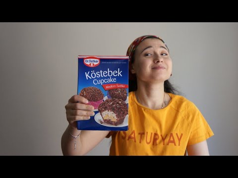 DR. OETKER KÖSTEBEK CUPCAKE DENEDİM!