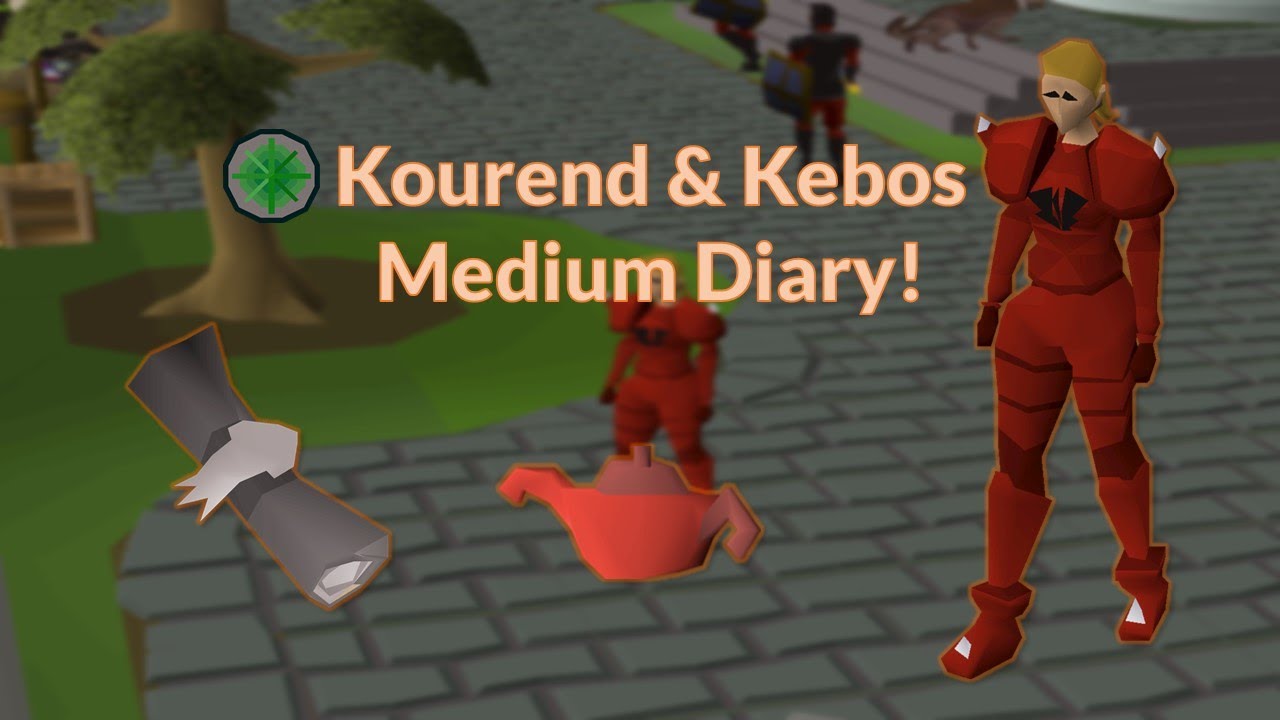 [OSRS] Kourend and Kebos Medium Diary (Español Latino ...