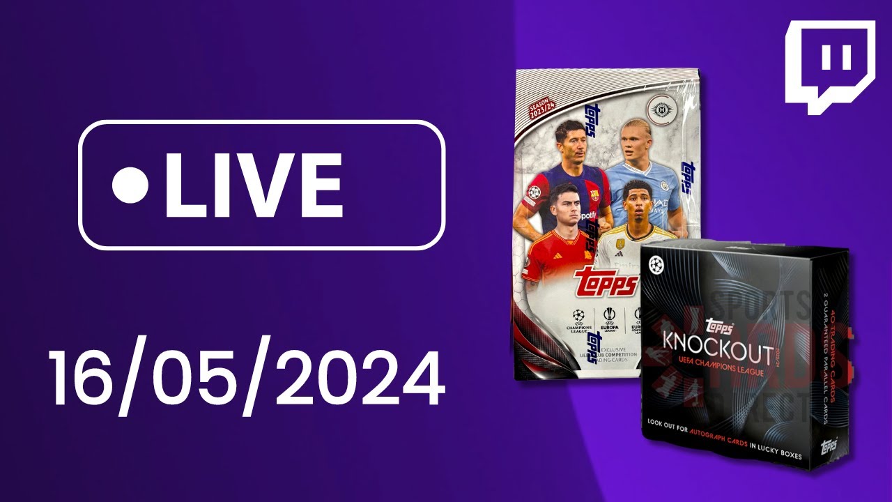 LIVE TOPPS KNOCKOUT E UCC 23-24 - YouTube