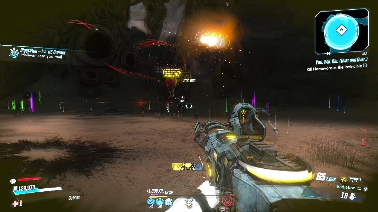 Borderlands 3 New Raid Boss Hemovorous The Invincible Beaten! - YouTube