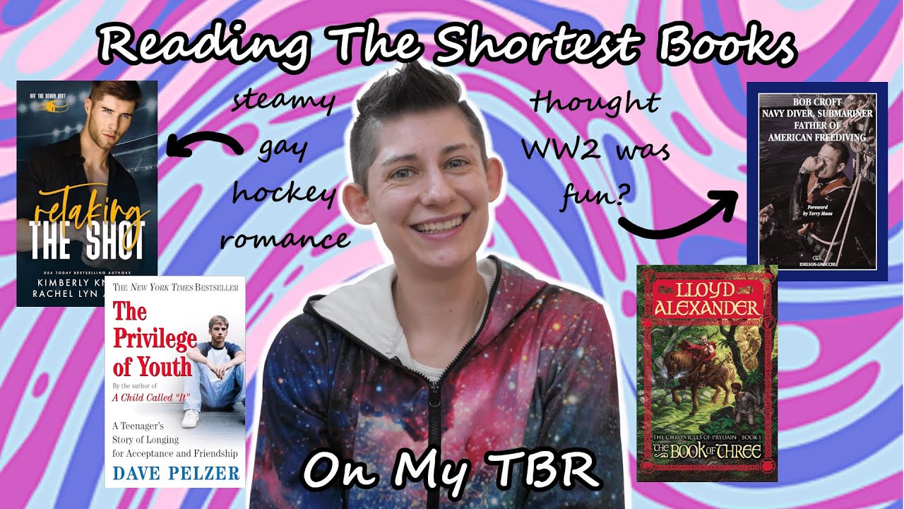 Reading The Shortest Books On My TBR - YouTube