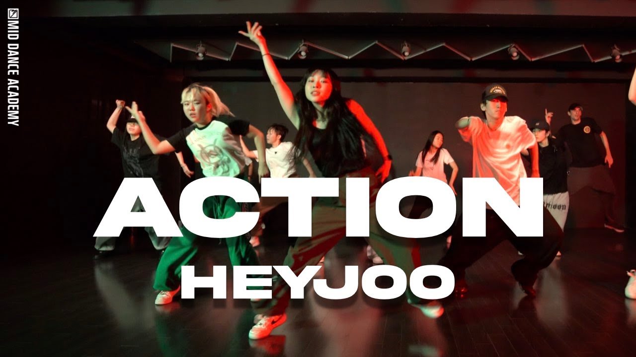 HEYJOO ChoreographyㅣBlack Eyed Peas - ACTIONㅣMID DANCE STUDIO - YouTube