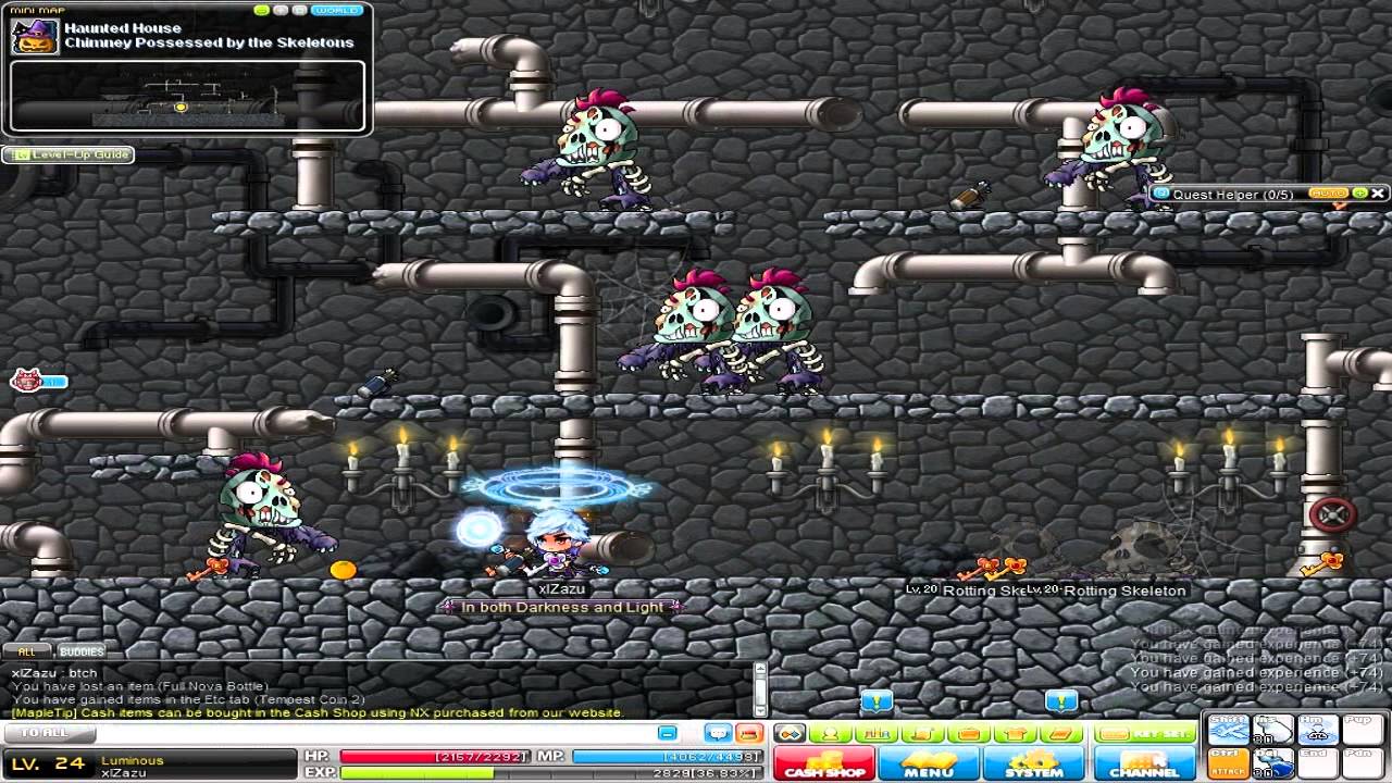 Maplestory: Luminous Gameplay! - YouTube