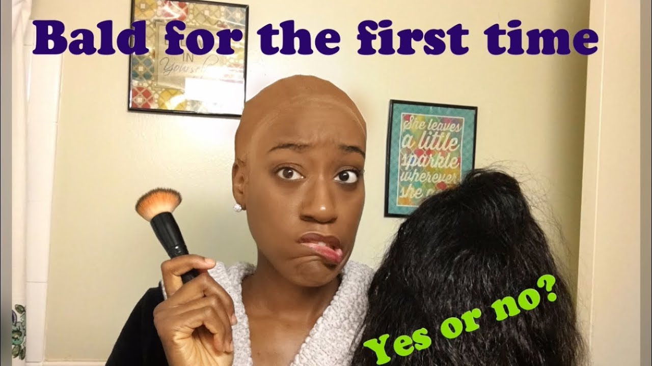 Trying the Bald Cap Method for the First Time: Results!!! - YouTube