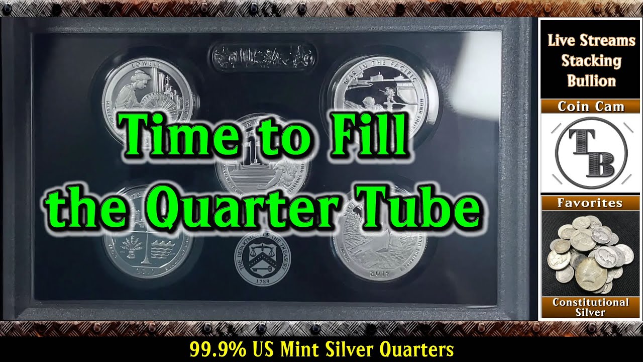 Beautiful 2019 US Mint .999 Silver Quarters! Finally Enough Pure Silver ...