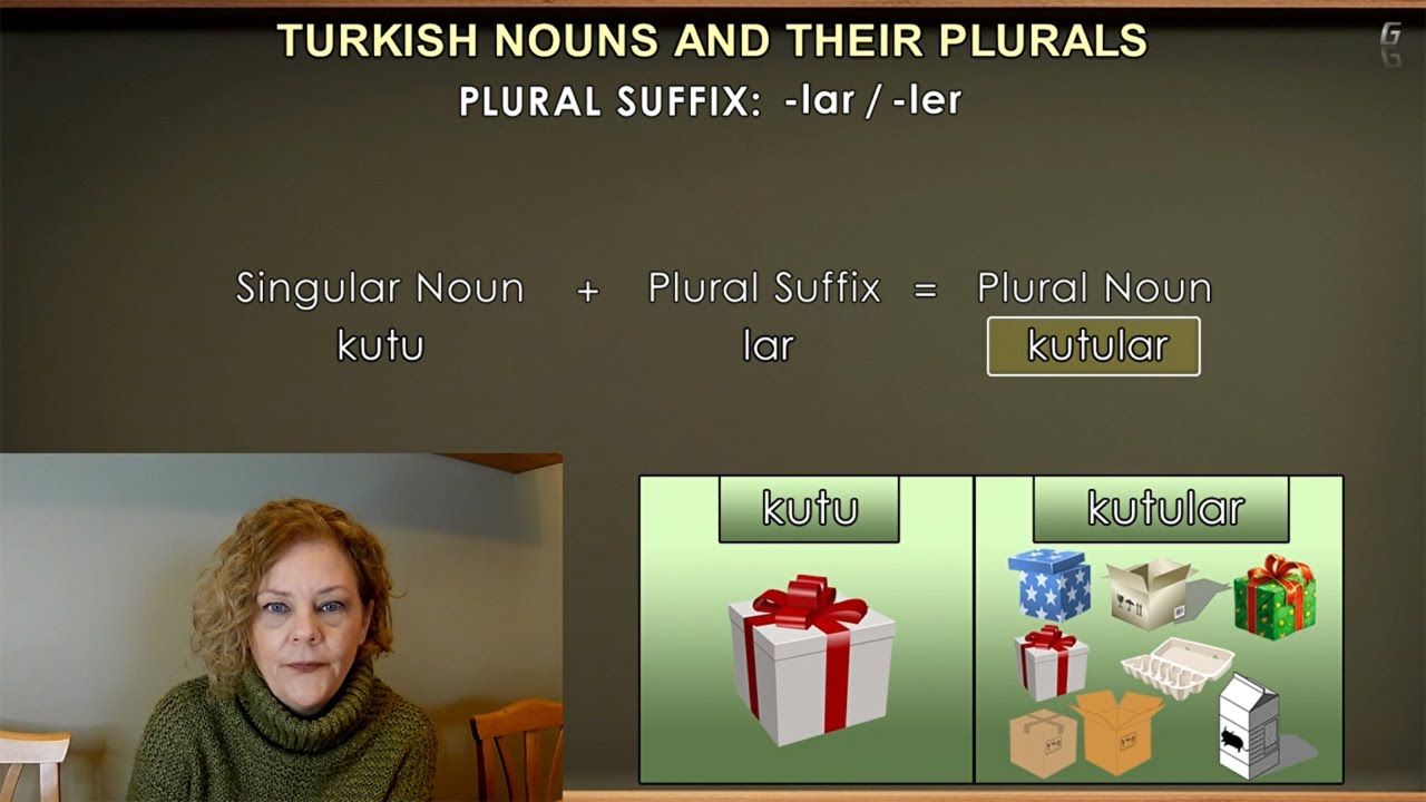 PLURAL NOUNS IN TURKISH / FOUNDATIONS OF TURKISH #5 - YouTube
