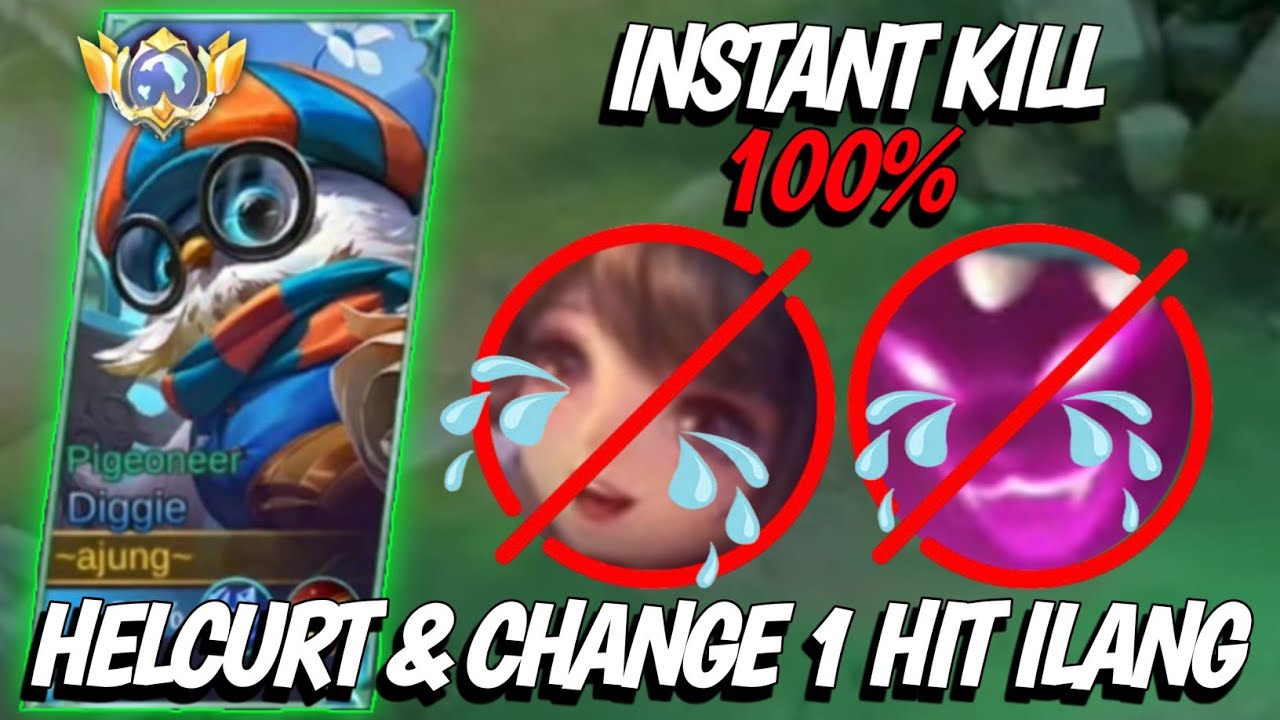 DIGGIE SOLO KILL HELCURT & CHANGE 100% INSTANT KILL GILA SIH INI‼️BUILD DIGGIE TERSAKIT - YouTube