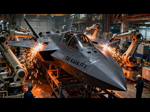 Gizli TUSAŞ KAAN Fabrikasının İçinde: Türkiye'nin F-35 Rakibi 5. Nesil Savaş Uçağı Üretiliyor