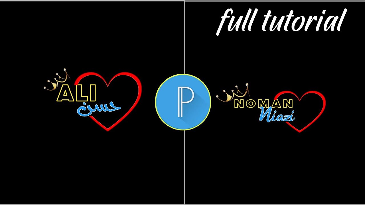 How to make our name dp for Whatsaap and instagram/ #dp_tutorial - YouTube