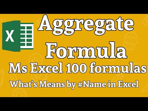Aggregate Formula, A very unique method for Some, what's Means by #name ...