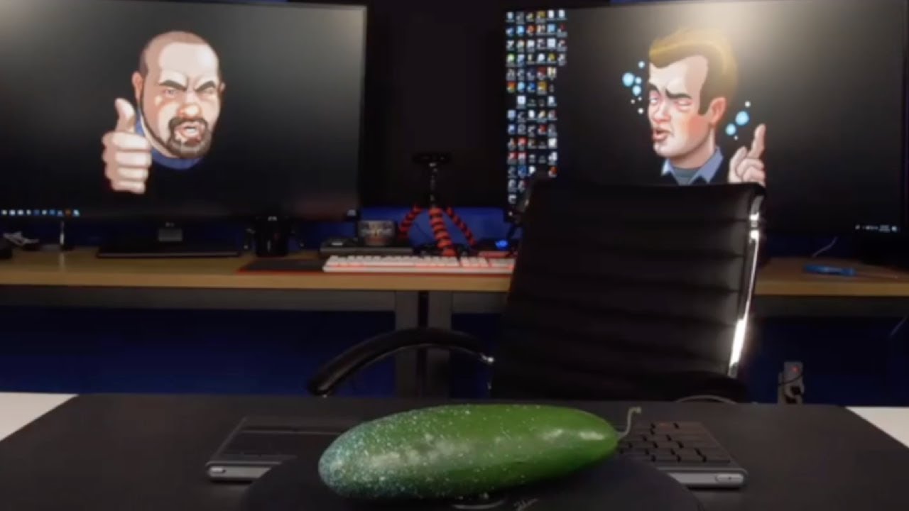 ReviewTechUSA | Cucumber Rotating for 1 hour - YouTube