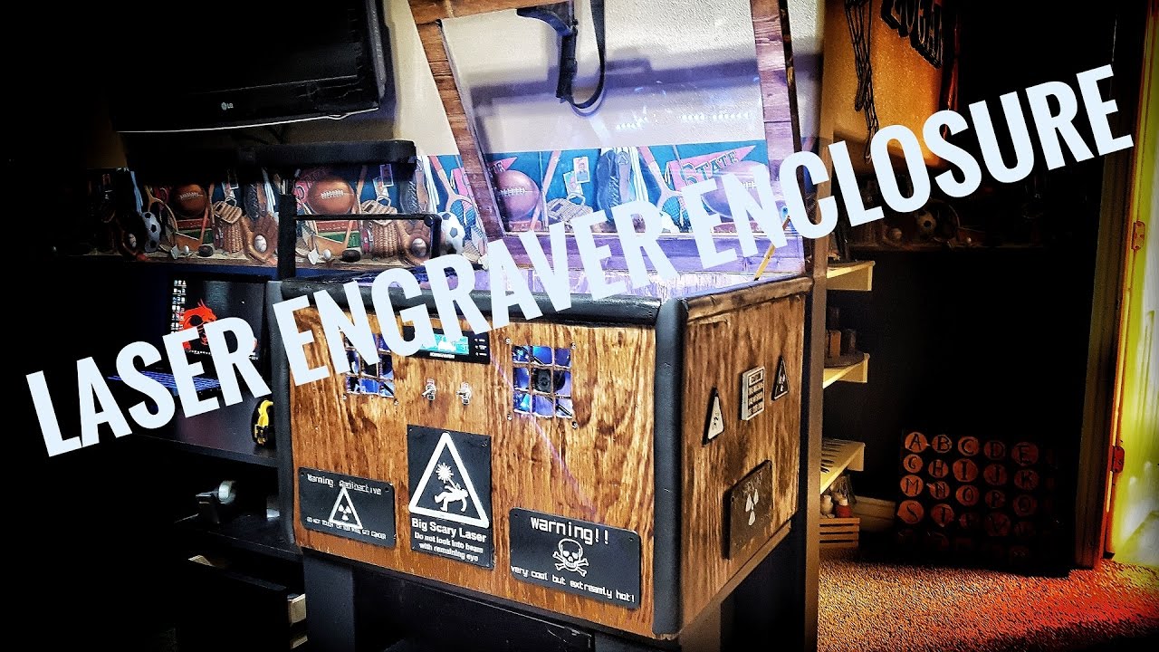Creating My Laser Engraver Enclosure - YouTube