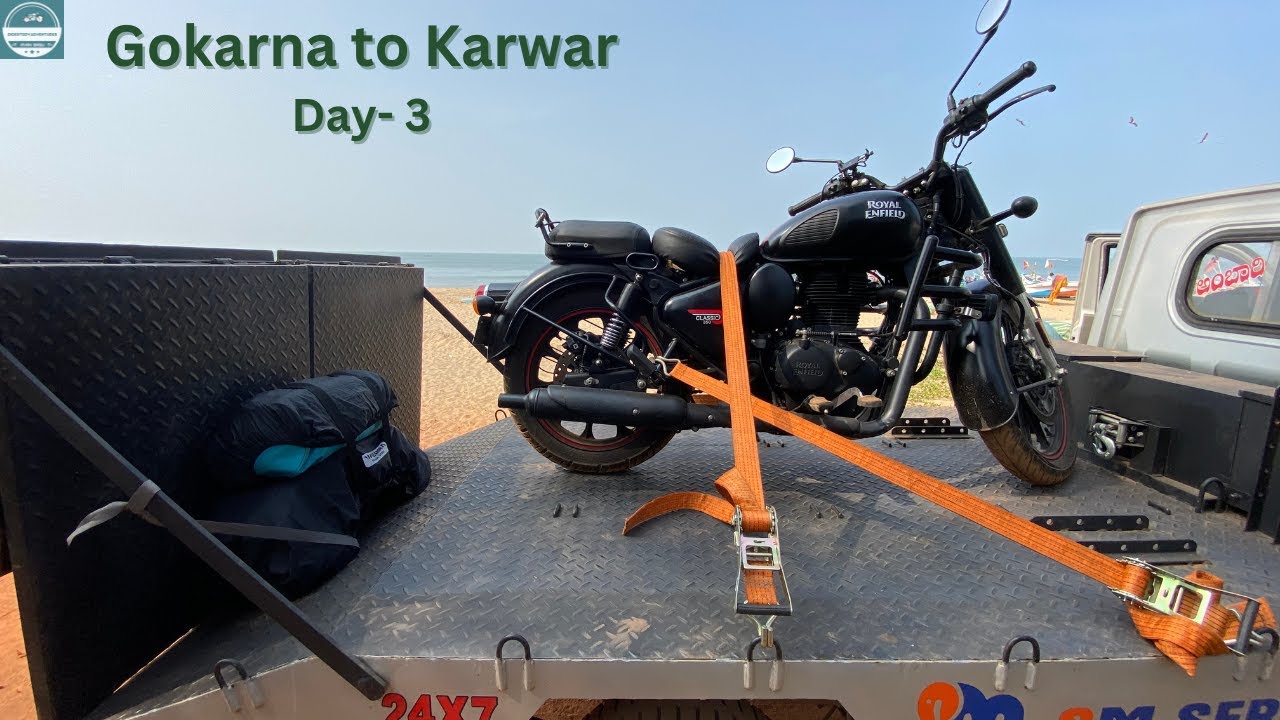 Day 3 Gokarna & Karwar II Karwar to Gorkana Bike Ride II December 2023 II - YouTube
