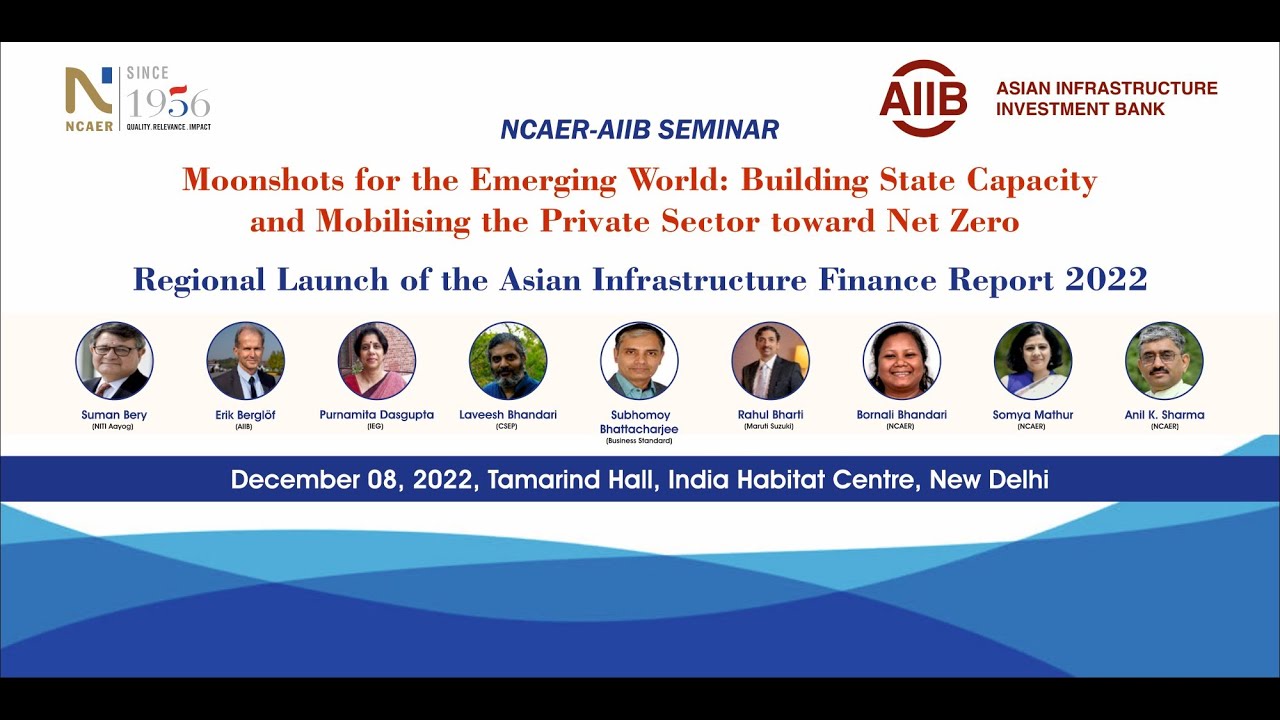 NCAER-AIIB Seminar - YouTube