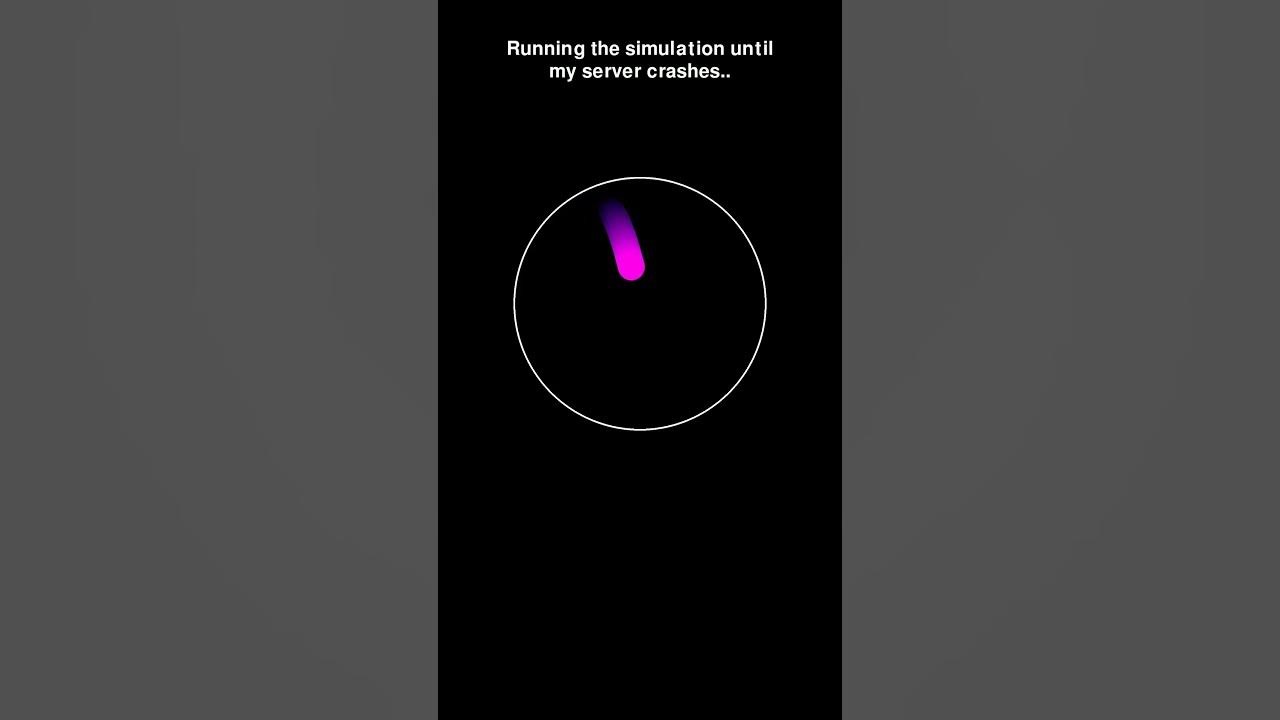 Ball bouncing simulation #adhd #music #code #space #python #physics # ...