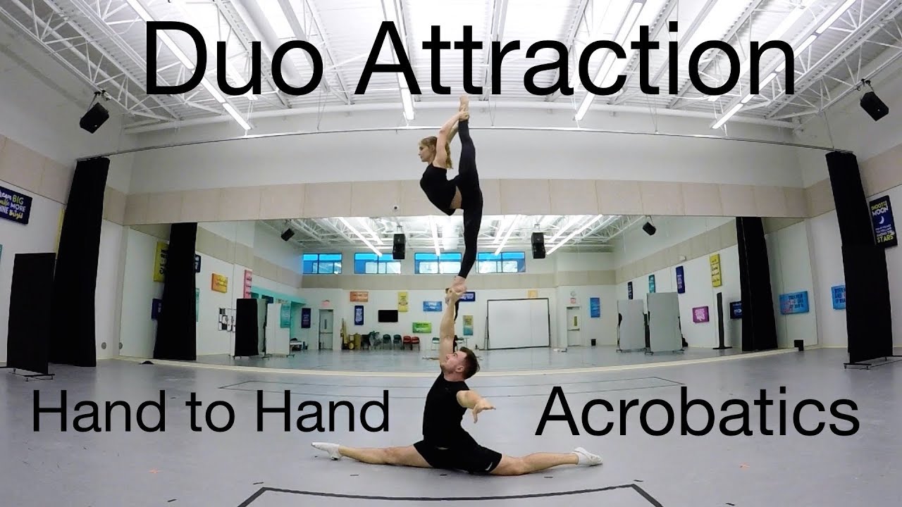Flexible Acro Splits from Duo Attraction #Acro #Handtohand #Flexibility ...
