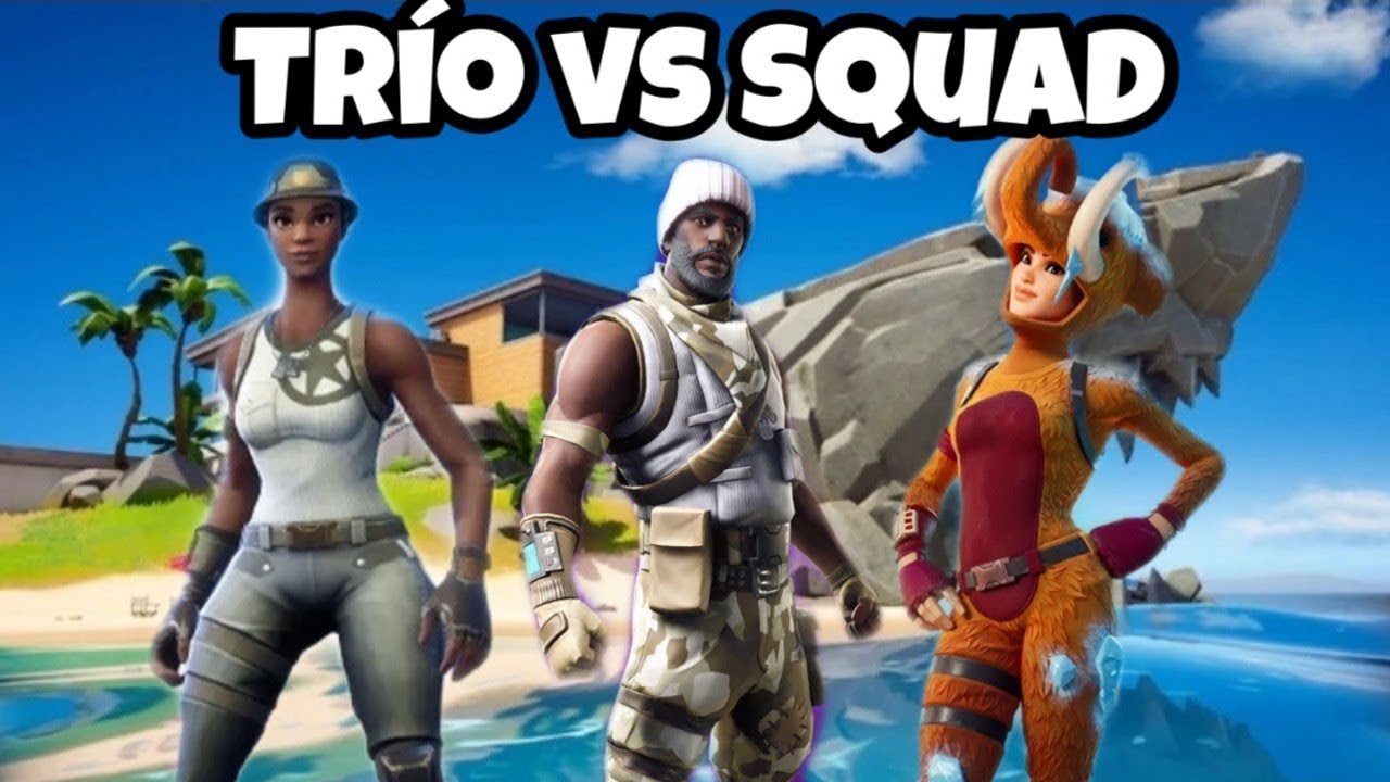 Trio vs squad* - YouTube