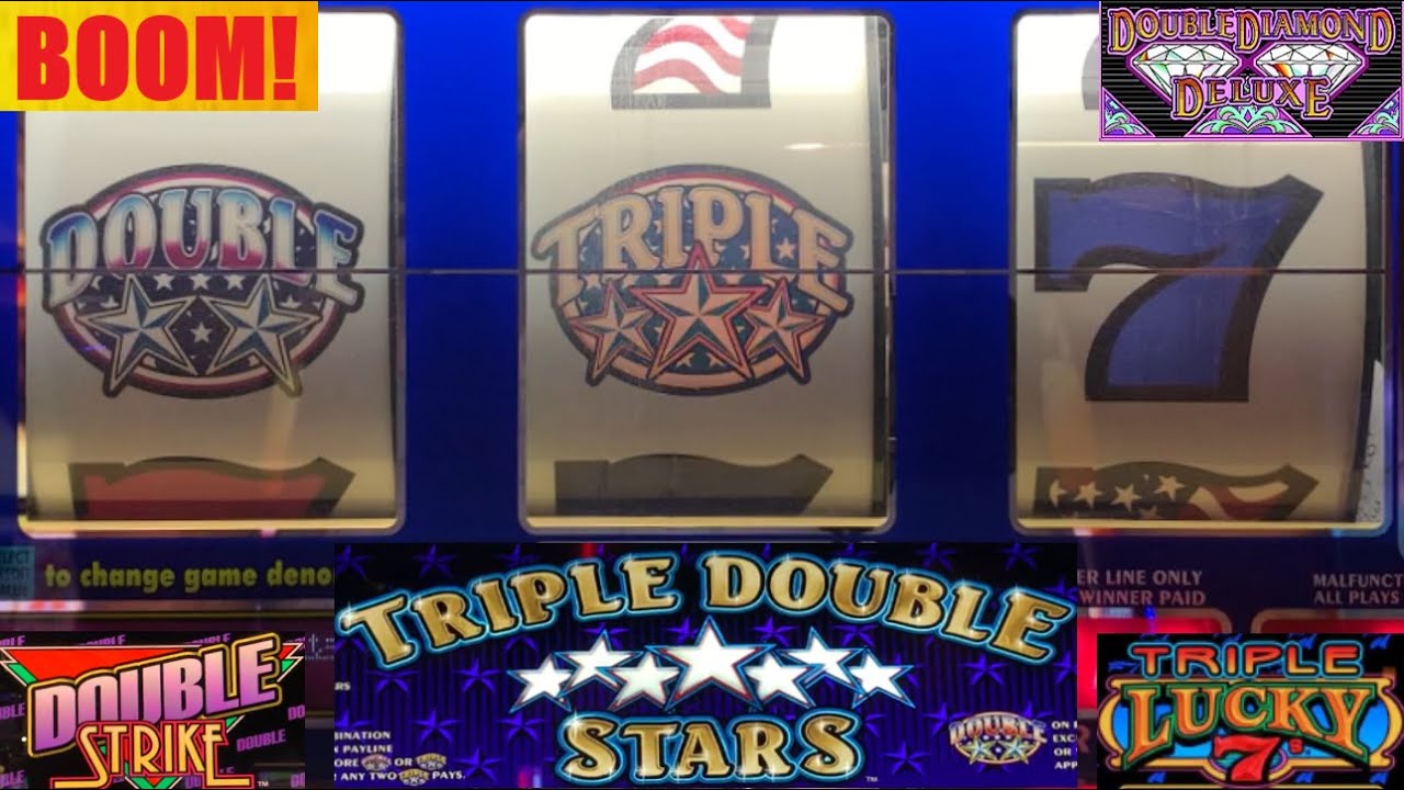 BOOM! Triple Double Stars + 9 Line Double Diamond Deluxe + Triple Lucky ...